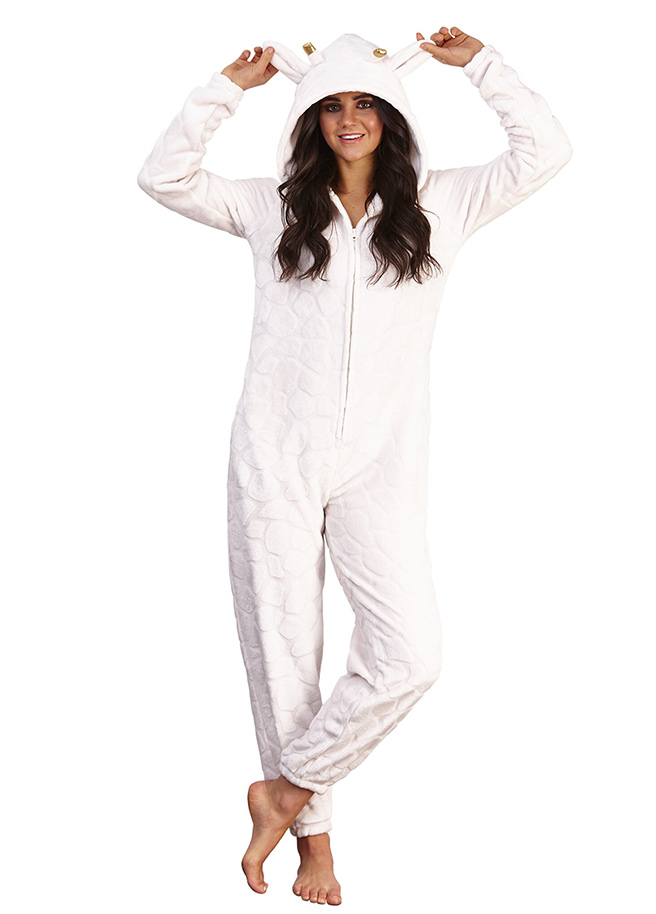 Onesie Giraffe Wit - OnesiesKopen.nl